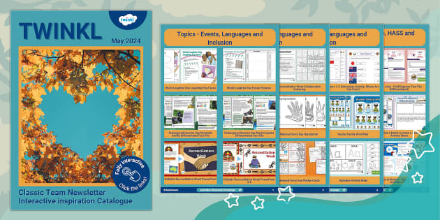 Classic Teams Newsletter Interactive Inspiration Catalogue - May 2024