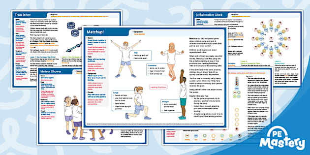 PE Mastery: LKS2 Teamwork and Communication Activities Pack