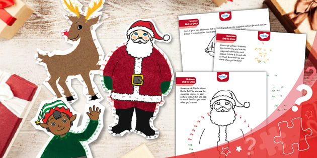 Christmas Dot to Dot Ultimate Puzzle Pack - Twinkl Puzzled