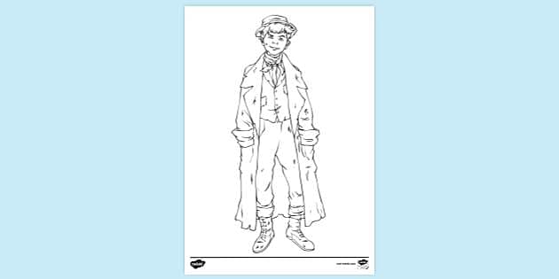 Jack Dawkins Colouring Sheet | Colouring Sheets - Twinkl