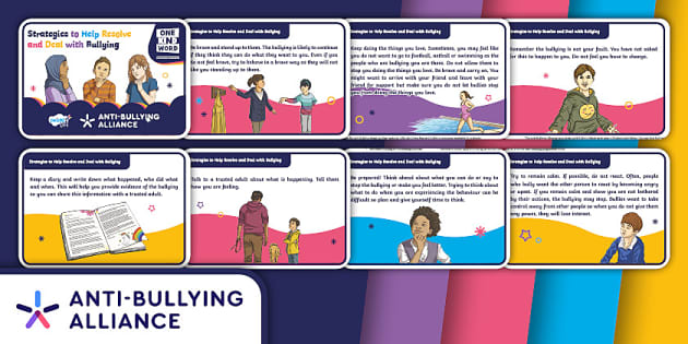 Free Anti Bullying Strategies To Resolve And Deal With Bullying