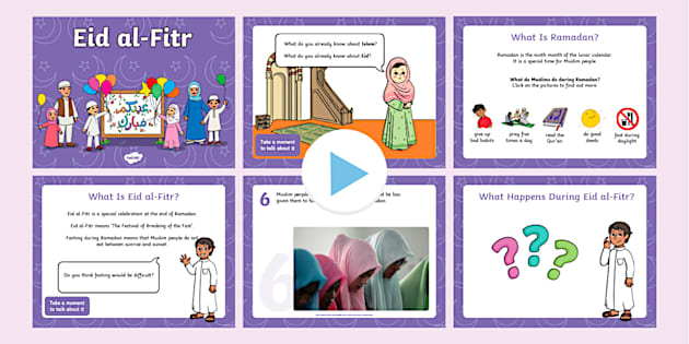 KS1 & EYFS Eid Al-Fitr PowerPoint | "What Is Eid Al-Fitr?"