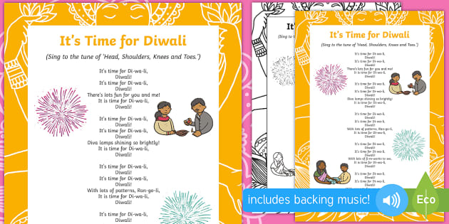 It's Time for Diwali Song (Teacher-Made)