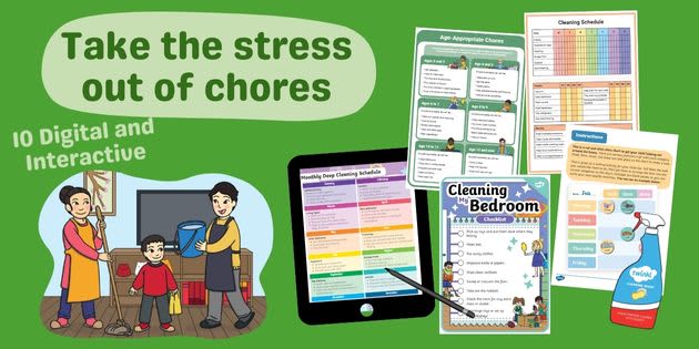 The Ultimate No-Stress Helping Out at Home Chore Pack