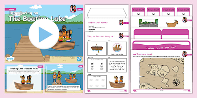 NZ Phonics: Level 3: Week 4: Lesson 4: 'oa' (teacher made)