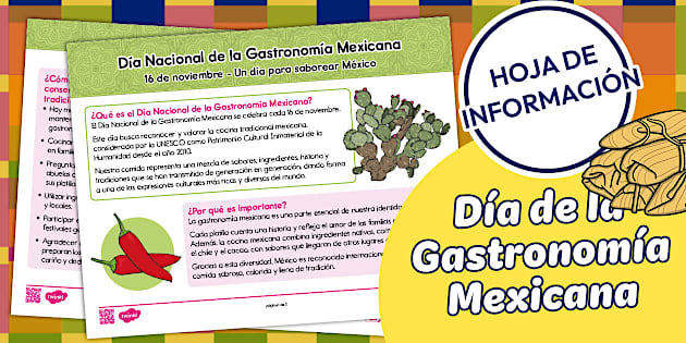 Recurso informativo: Sabores de México