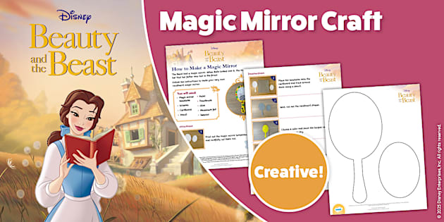 Beauty and the Beast: Magic Mirror Craft