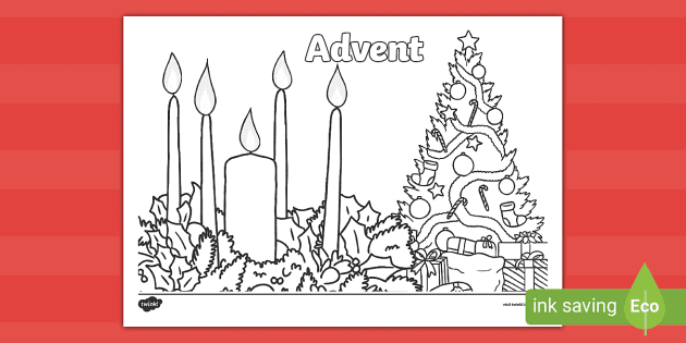 Catholic Coloring Pages For Advent
