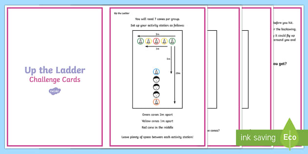 Up the Ladder Hockey Activity (teacher made) - Twinkl