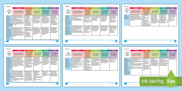 Year 3 Mathematics Rubric Pack - Twinkl