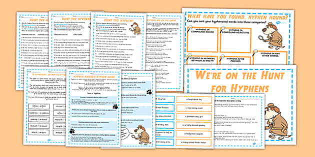 UKS2 Use Hyphens to Avoid Ambiguity Lesson Idea and Resource Pack