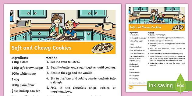 Soft and Chewy Cookies Recipe