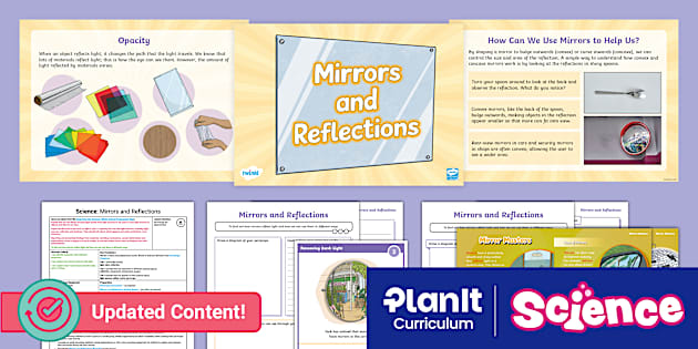 Y6 Light: Mirrors and Reflections Lesson 3 (teacher made)