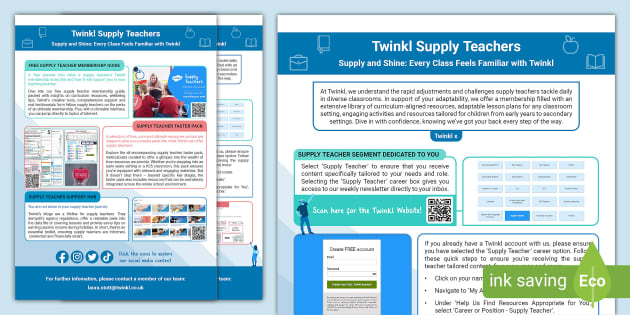 Supply Teachers: Your Quick Twinkl Guide - Twinkl