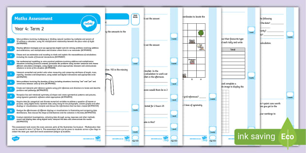 Year 4 Term 2 Maths Assessment (teacher made) - Twinkl Year 4 Term 2 Maths Assessment (teacher made) - Twinkl