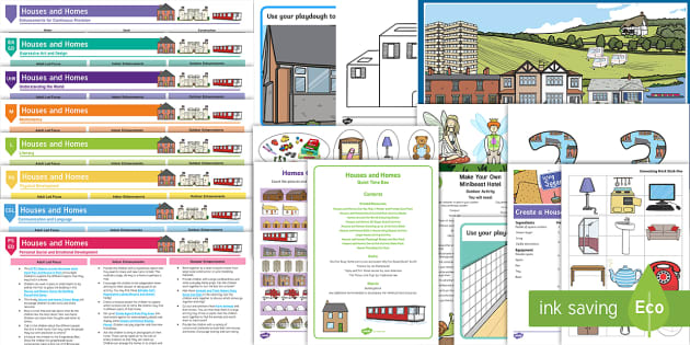 Houses and Homes - Planning and Continuous Provision Ideas