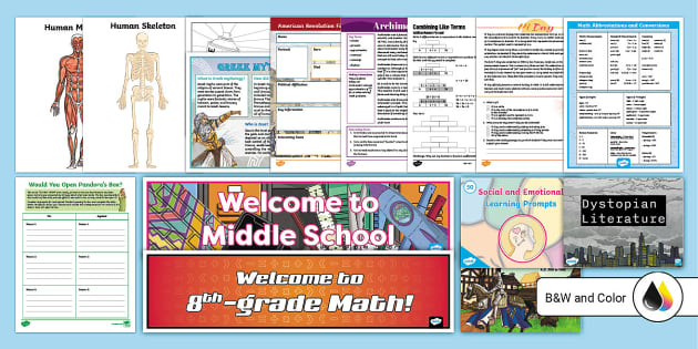 FREE Eighth Grade Teaching Pack (teacher made) - Twinkl