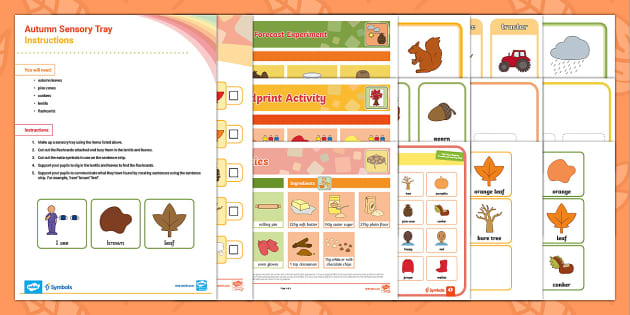 Twinkl Symbols: Autumn Topic Pack (Lehrer gemacht) - Twinkl