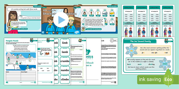 Level 6 Week 16 Lesson 1 - ‘mb’ saying /m/ - Twinkl