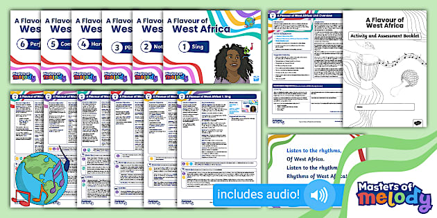 👉 Around the World - A Flavour of West Africa Unit Pack