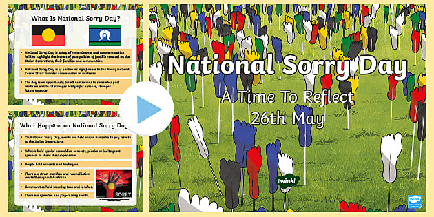 National Sorry Day PowerPoint for Kids - Australian history