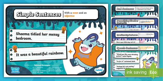 Read, Write, Succeed: Phrase, Sentence and Clause Posters