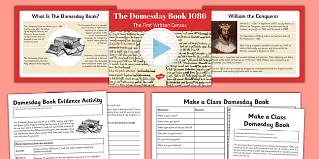 What is the Domesday Book Resource Pack (teacher made)