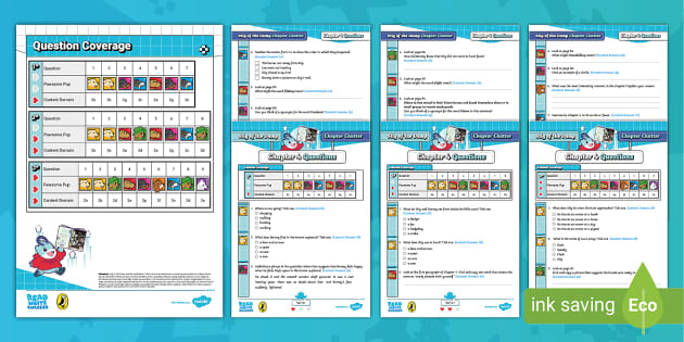 Stig of the Dump Chapter Chatter Comprehension Pack: Chapter 4