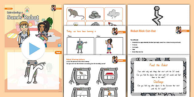 NZ Phonics: Level 2: Week 4: Lesson 4: 'r' Phonics Sound