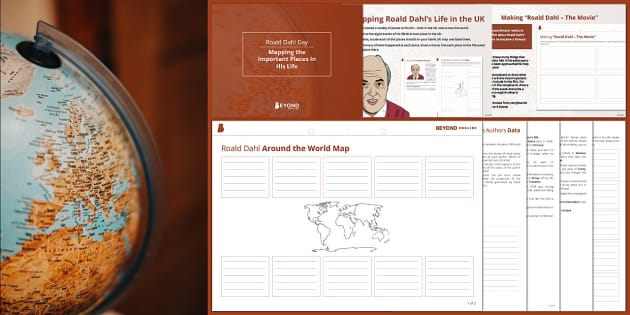 Roald Dahl Day Geography Lesson Pack - Beyond Secondary