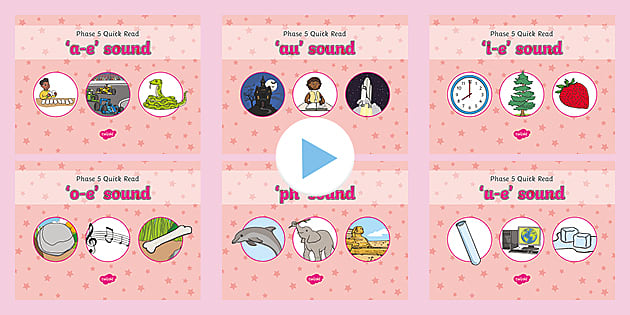 Phase 5 Quick Read PowerPoint Activity Pack
