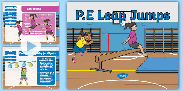 * NEW * PE Leap Jumps 4 5 6 Years Jumping For Height Lesson Ideas ...