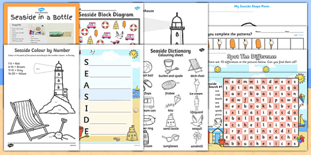 KS1 Seaside Activities Pack - Primary Resources