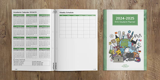 KS5 Student Planner 2024 – 2025 - Twinkl