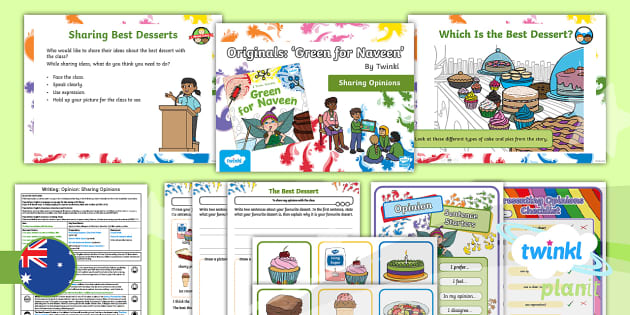 Foundation Writing 'Green for Naveen' Opinion Lesson 1