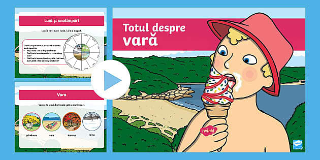 Totul despre vară – Prezentare PowerPoint (teacher made)