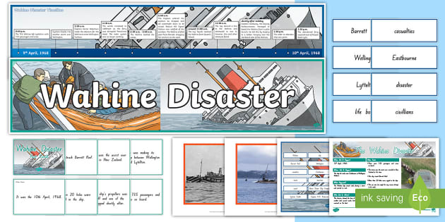 Wahine Disaster Resource Pack (teacher made)