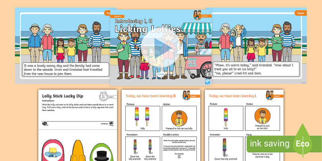 'l' phoneme Lesson Plan - Level/ Phase 2 Wk5L4 - Twinkl Phonics