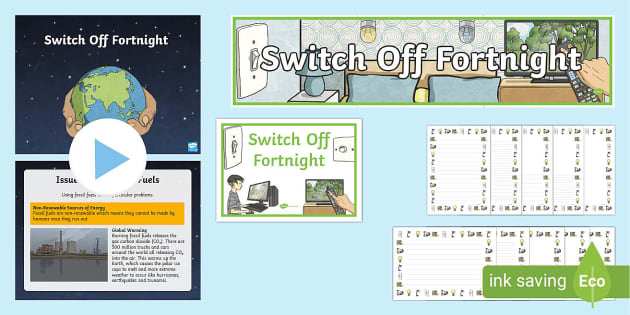 KS2 Switch Off Fortnight Resource Pack (teacher made)