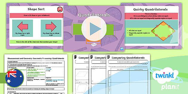 Year 4 Geometric Reasoning: Geometric Shapes Lesson 2