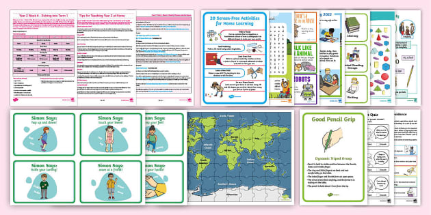 FREE! - Year 2 Term 1 Week 6 Remote Home Learning Pack
