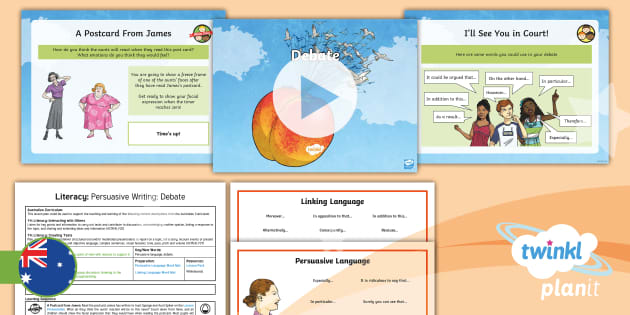 Year 4 James and the Giant Peach Persuasive Writing (1) Lesson
