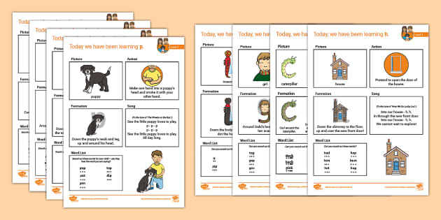 Level 2 Phonics Parents Information Sheet Bumper Pack