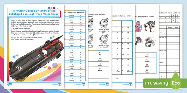 9 Amazing Winter Olympics Classroom Activities