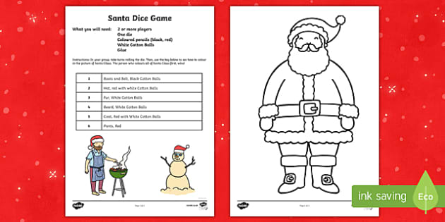 Christmas Dice Game Have A Twinkl Christmas Teacher Made