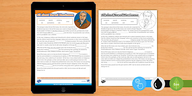 Discover Norval Morrisseau Woodland Art - Twinkl - Canada