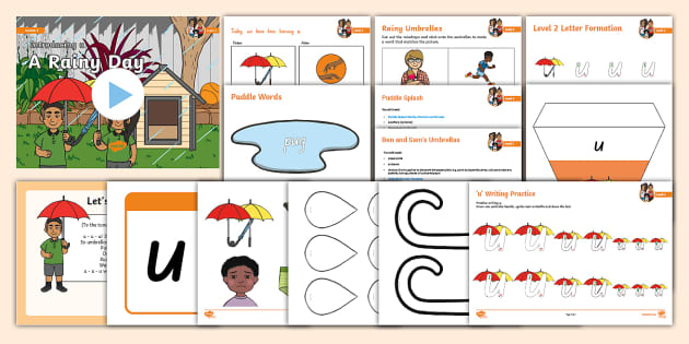 NZ Phonics: Level 2: Week 4: Lesson 3: 'u' Phonics Sound