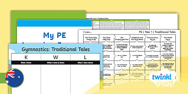 Year 1 Gymnastics: Traditional Tales Assessment Pack