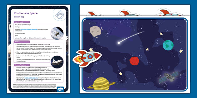 Positions in Space Sensory Bag | Twinkl - Twinkl