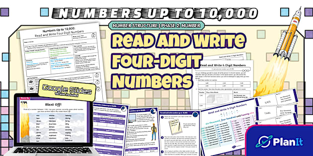 During Year 4 Number: Numbers Up to 10, 000 - Read and Write Numbers ...
